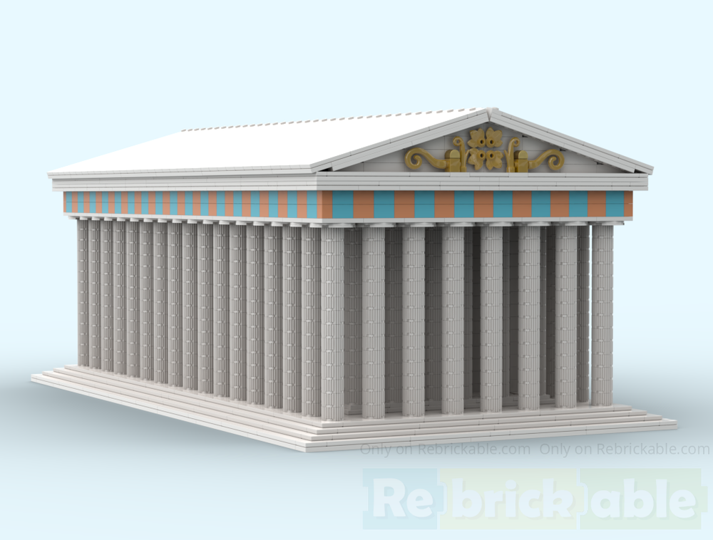LEGO MOC Ancient Parthenon in Athens - Architecture Collection by Ewok ...
