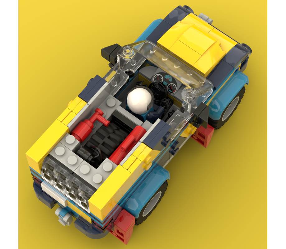 LEGO MOC Rally Raid 4x4 Evolution by Wacky | Rebrickable - Build with LEGO