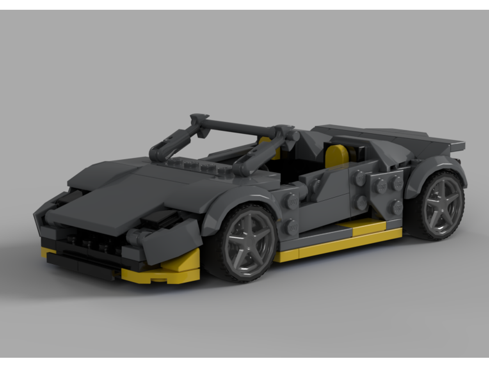 Lego Moc Lamborghini Centenario Roadster By Haydeez Rebrickable