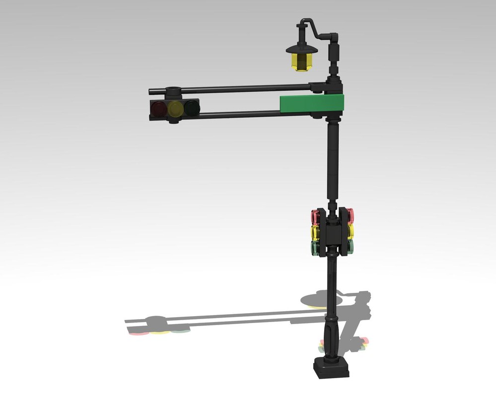 LEGO MOC Horizontal Traffic Light by dmir402 | Rebrickable - Build with ...