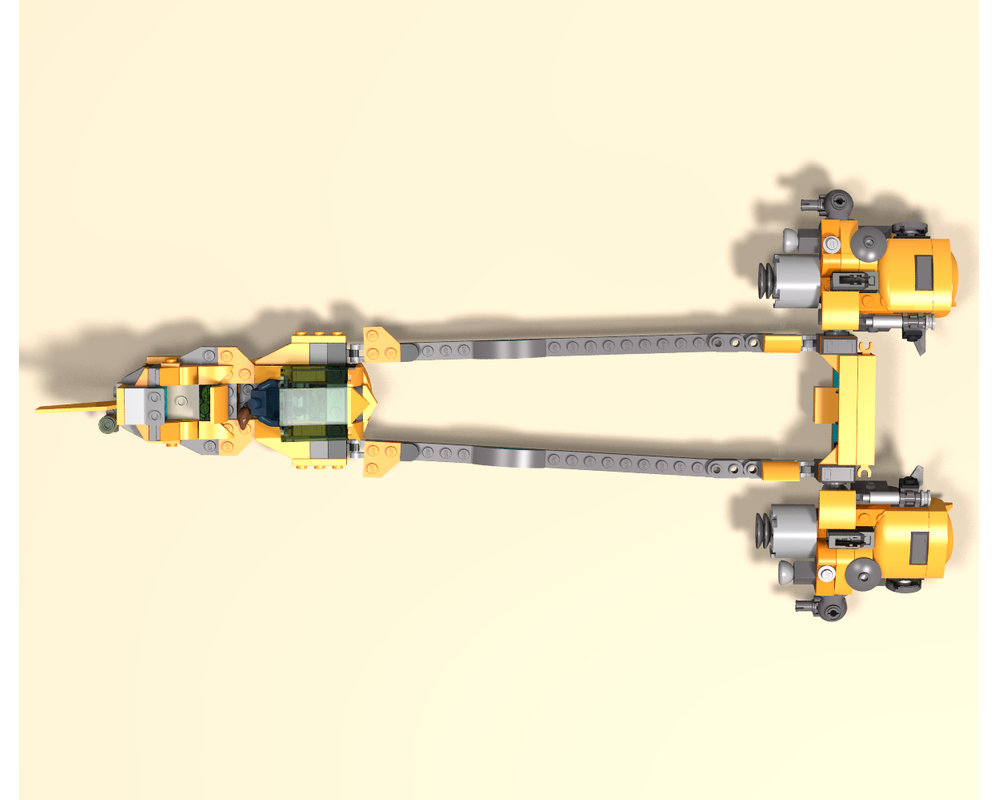 LEGO MOC Rocket Racoon Pod-Racer by Motorsagmannen | Rebrickable ...