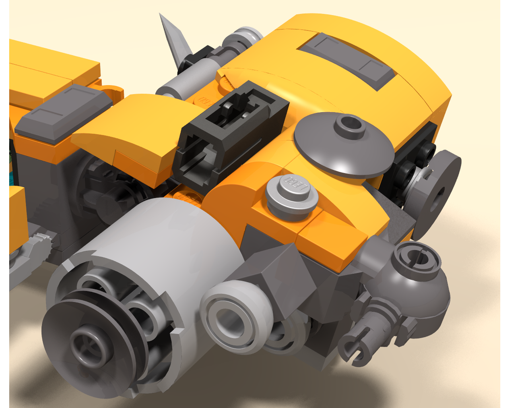 LEGO MOC Rocket Racoon Pod-Racer by Motorsagmannen | Rebrickable ...