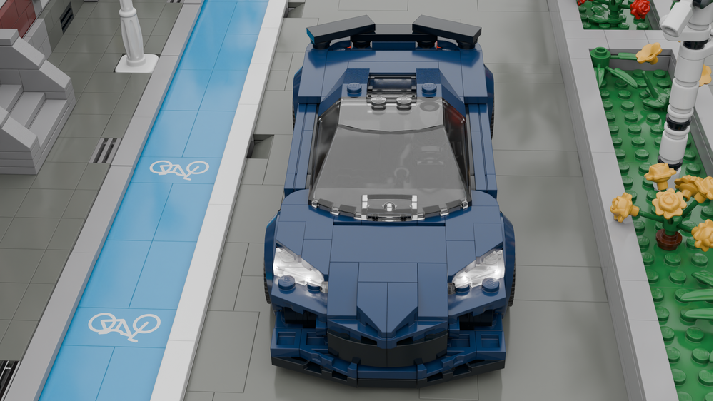 LEGO MOC-214085 Corvette Stingray by YourDailyBrick | Rebrickable ...