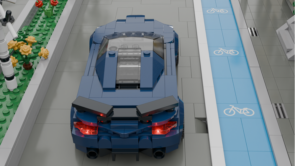 LEGO MOC-214085 Corvette Stingray by YourDailyBrick | Rebrickable ...