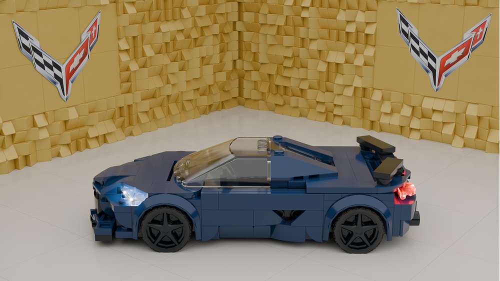 LEGO MOC-214085 Corvette Stingray by YourDailyBrick | Rebrickable ...