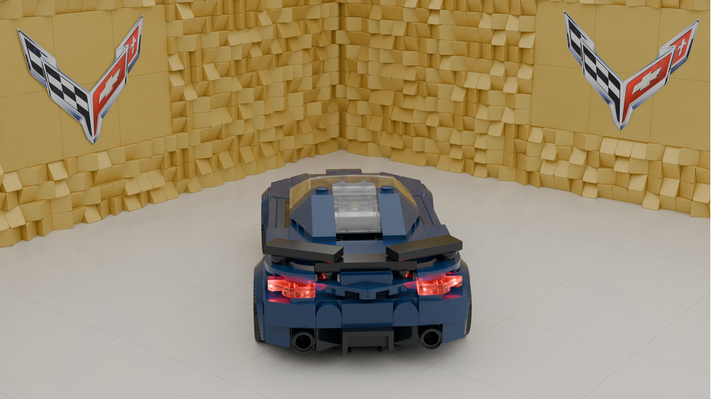 LEGO MOC-214085 Corvette Stingray by YourDailyBrick | Rebrickable ...