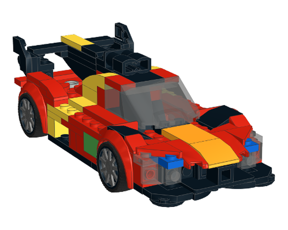 LEGO MOC farrari lmdh 499p by Stancer | Rebrickable - Build with LEGO