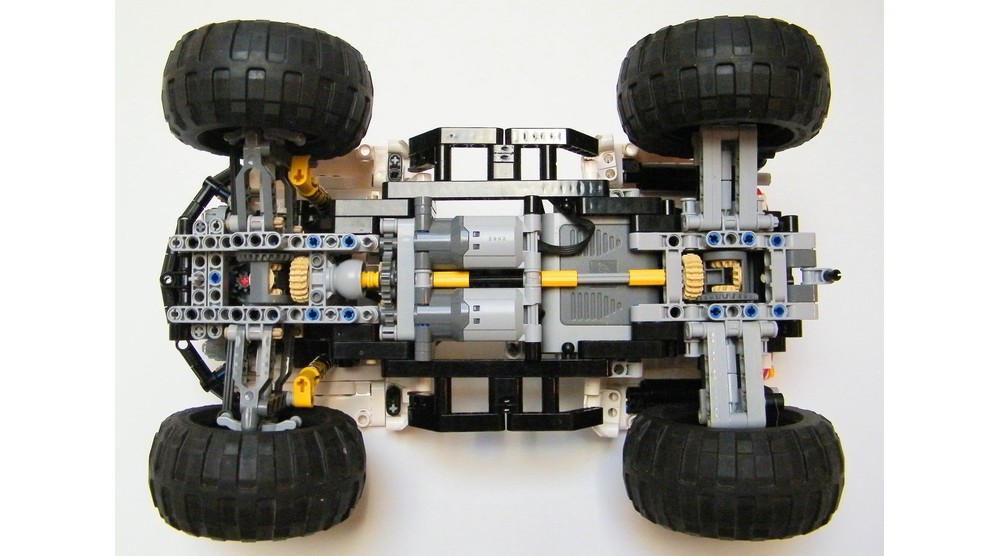 LEGO MOC Motorized Quad ATV 4x4 by Nico71 | Rebrickable - Build with LEGO