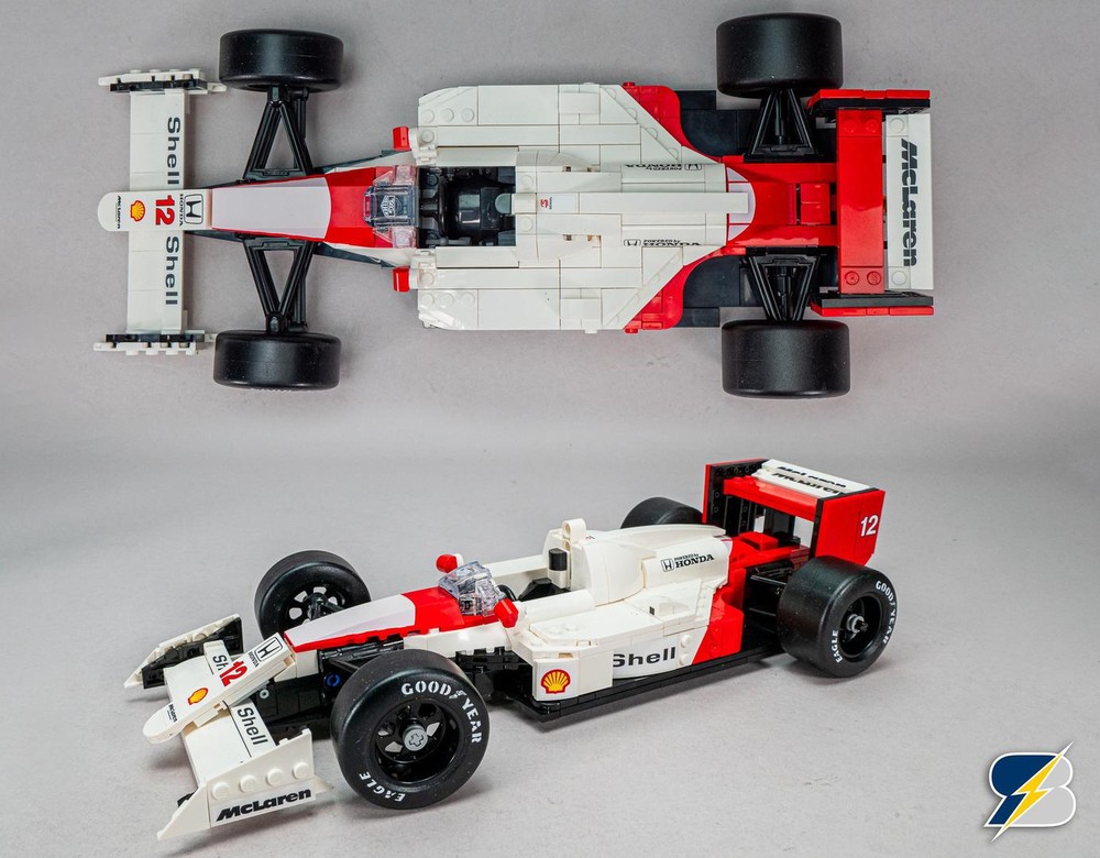 LEGO MOC 10330 McLaren MP4/4 wheel upgrade with parts from 10353 ...