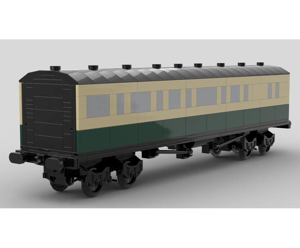 LEGO MOC (Outdated) Composite and Brake Coaches from Thomas & Friends ...