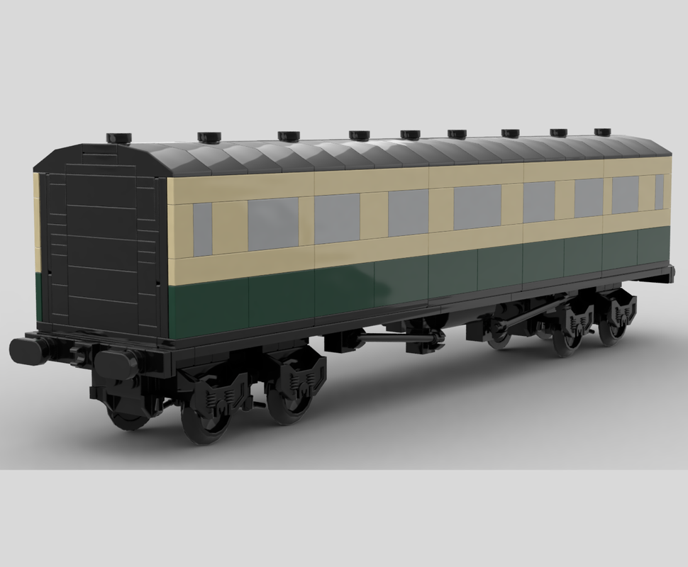 LEGO MOC (Outdated) Composite and Brake Coaches from Thomas & Friends ...