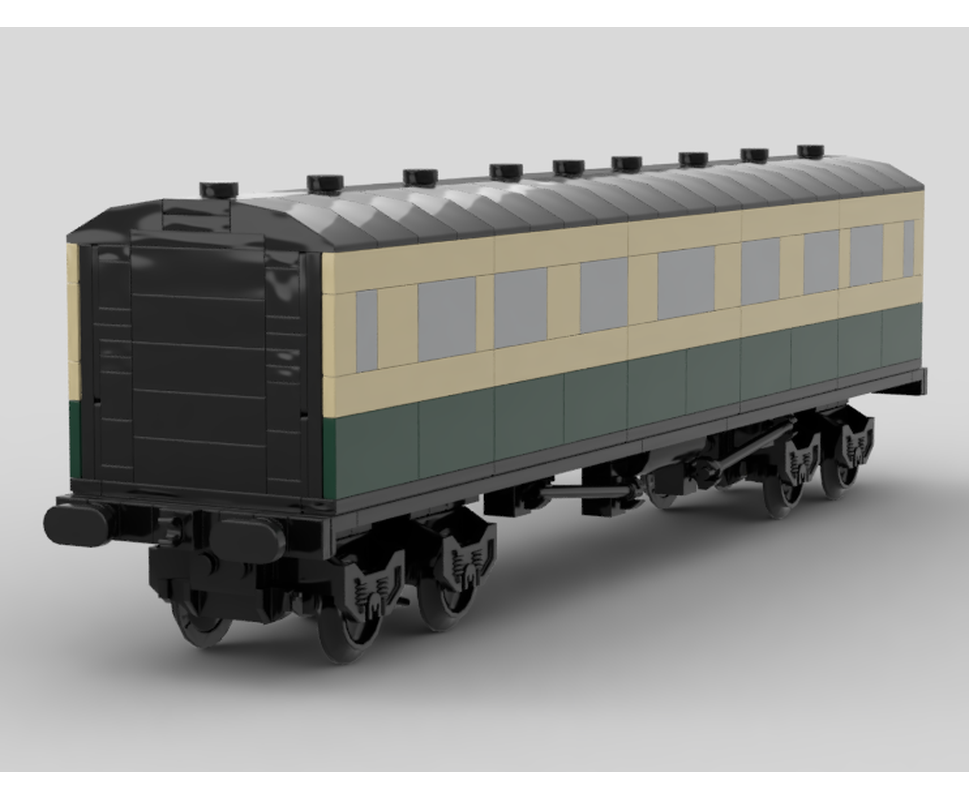 LEGO MOC (Outdated) Composite and Brake Coaches from Thomas & Friends ...