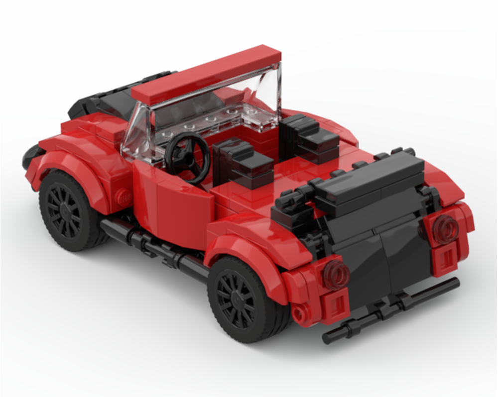 LEGO MOC-214110 8-Wide VW Beetle (Convertible Version) by ...