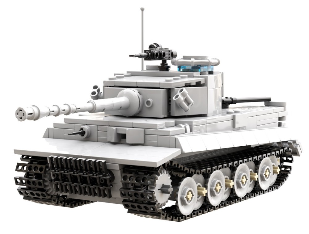 LEGO MOC Tiger I – German Heavy Tank (Panzerkampfwagen VI) by PeppePell ...