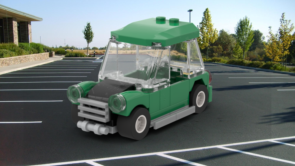 LEGO MOC-214121 Inspired by Mr. Beans Austin Mini Cooper by froggers ...