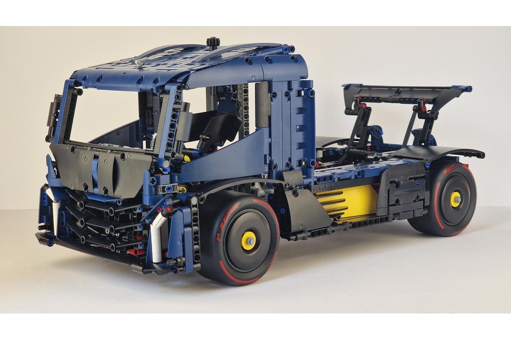 LEGO MOC-214135 Race Truck (Red Bull) - 42206 B model alternate by Alex ...