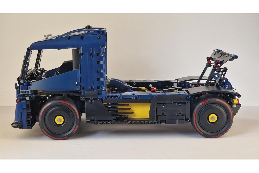 LEGO MOC-214135 Race Truck (Red Bull) - 42206 B model alternate by Alex ...
