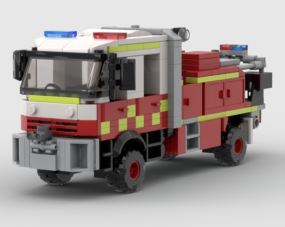 LEGO MOC Wildfire Tanker Fire Truck by reggieranger | Rebrickable ...