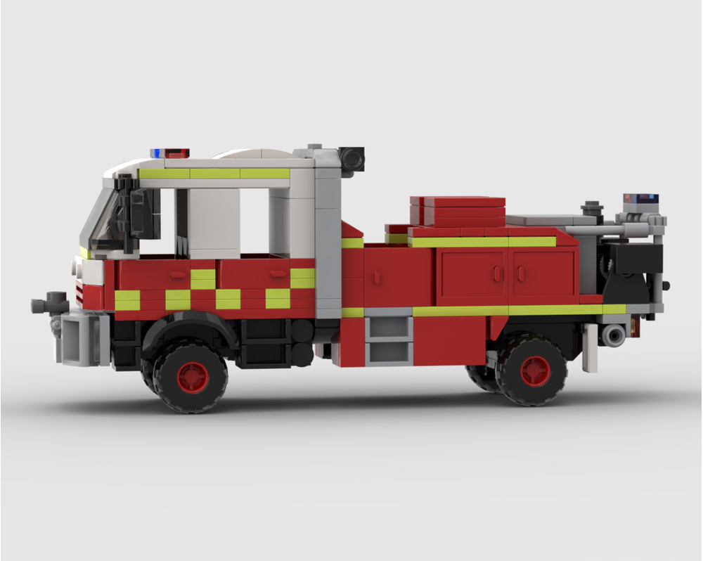 LEGO MOC Wildfire Tanker Fire Truck by reggieranger | Rebrickable ...