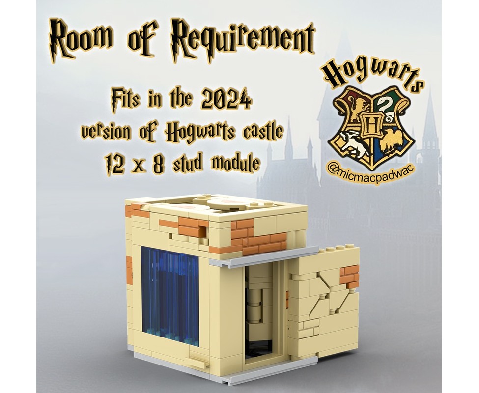LEGO MOC-214138 Room of Requirement (compatible with 2024 castle) by ...
