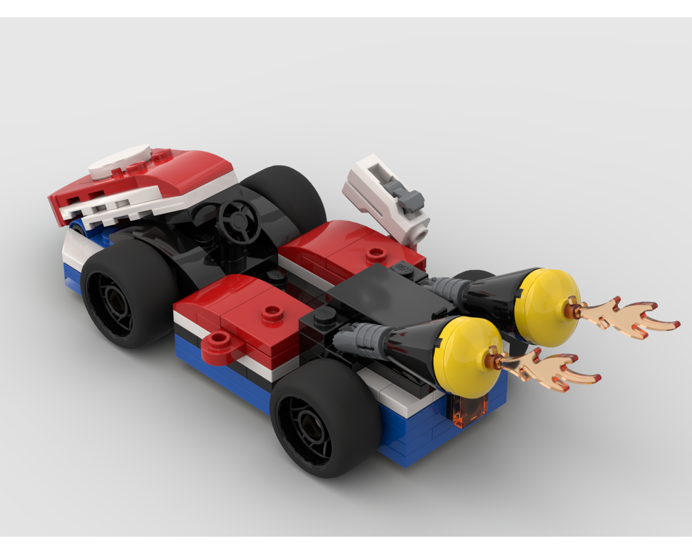 LEGO MOC 6 Wide Mariokart by Bricky33 | Rebrickable - Build with LEGO