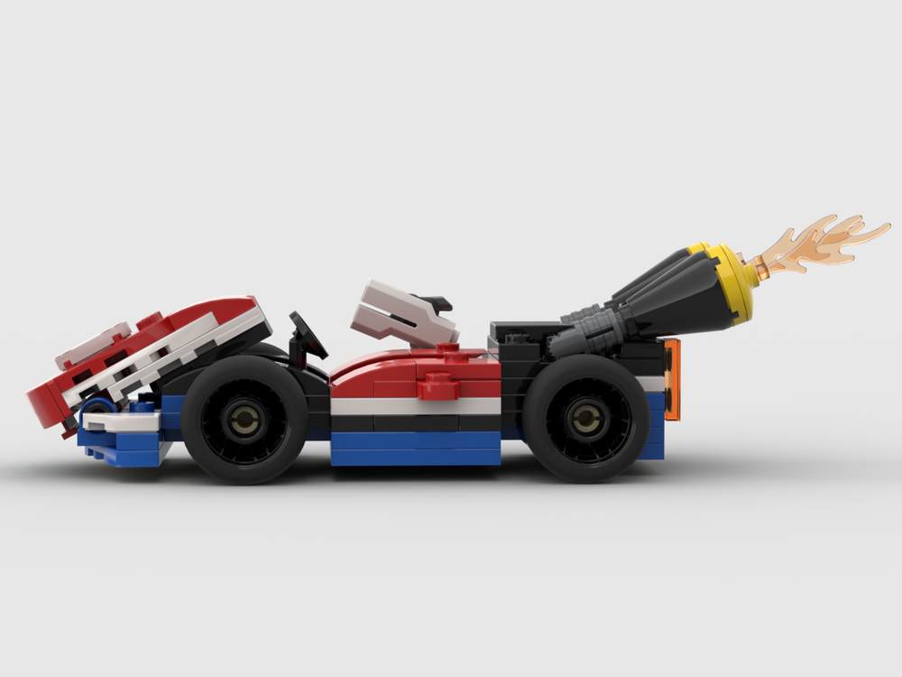 LEGO MOC 6 Wide Mariokart by Bricky33 | Rebrickable - Build with LEGO