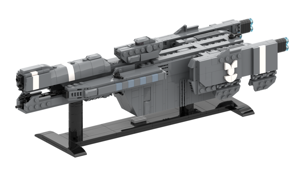 LEGO MOC 1:1455 Charon-class light frigate by Surcote | Rebrickable ...