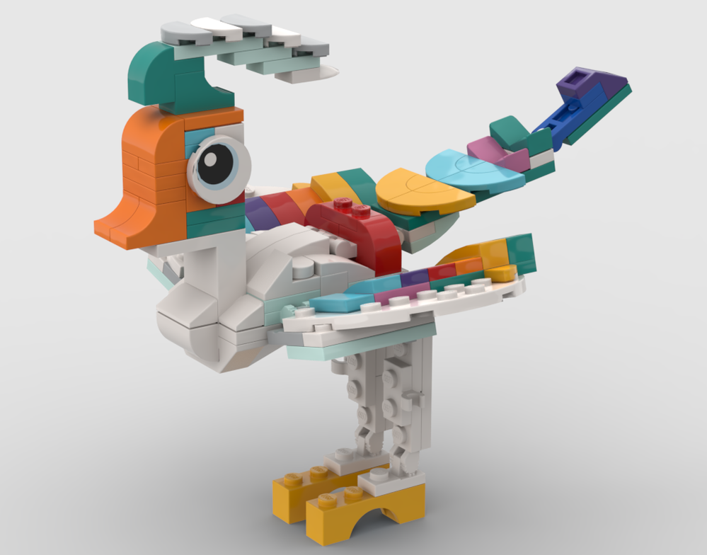 LEGO MOC Colorful Bird - 31140 ALT by NaMroz | Rebrickable - Build with ...
