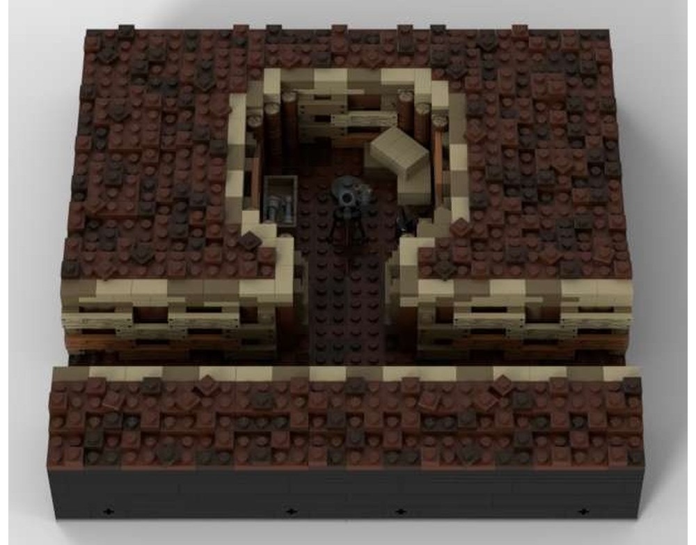 LEGO MOC Modular Trench - Mortar Pit by mikey2110 | Rebrickable - Build ...