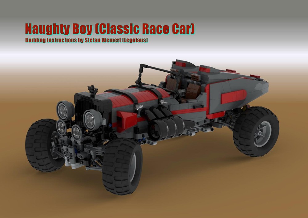 LEGO MOC Naughty Boy Race Car (Display Version) by legolaus ...