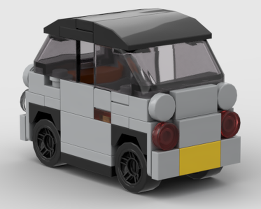 LEGO MOC Citroen Ami by Coyote24h | Rebrickable - Build with LEGO