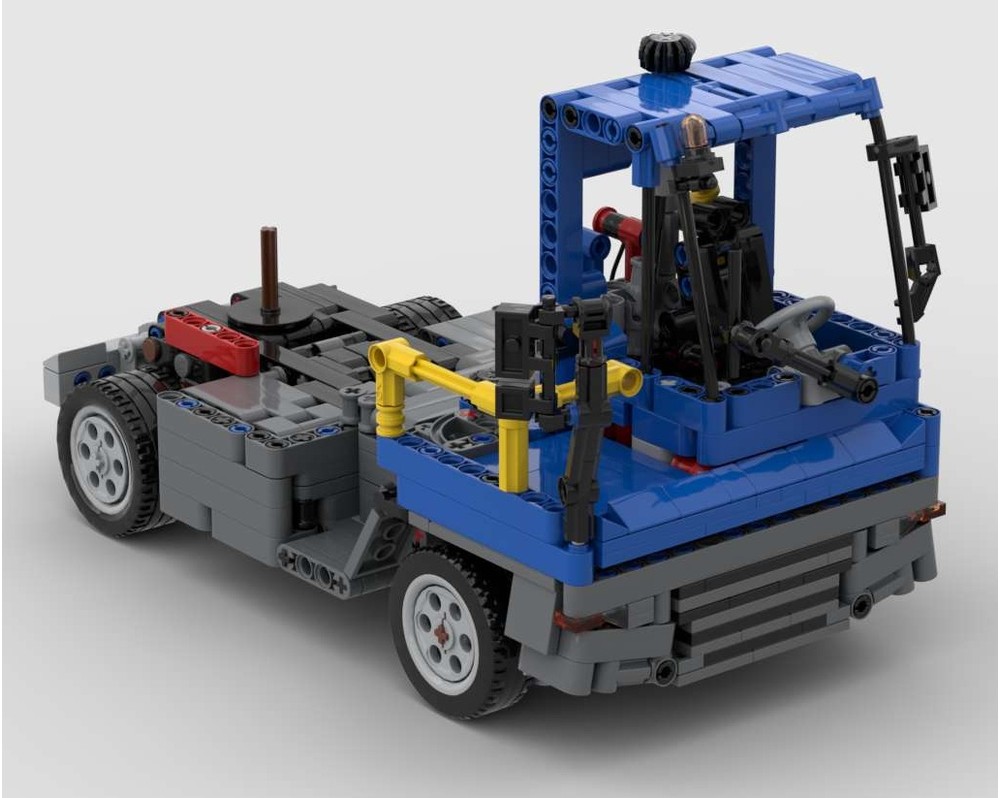 LEGO MOC container terminal tractor in 1:21| Terberg YT 193 by crazy ...