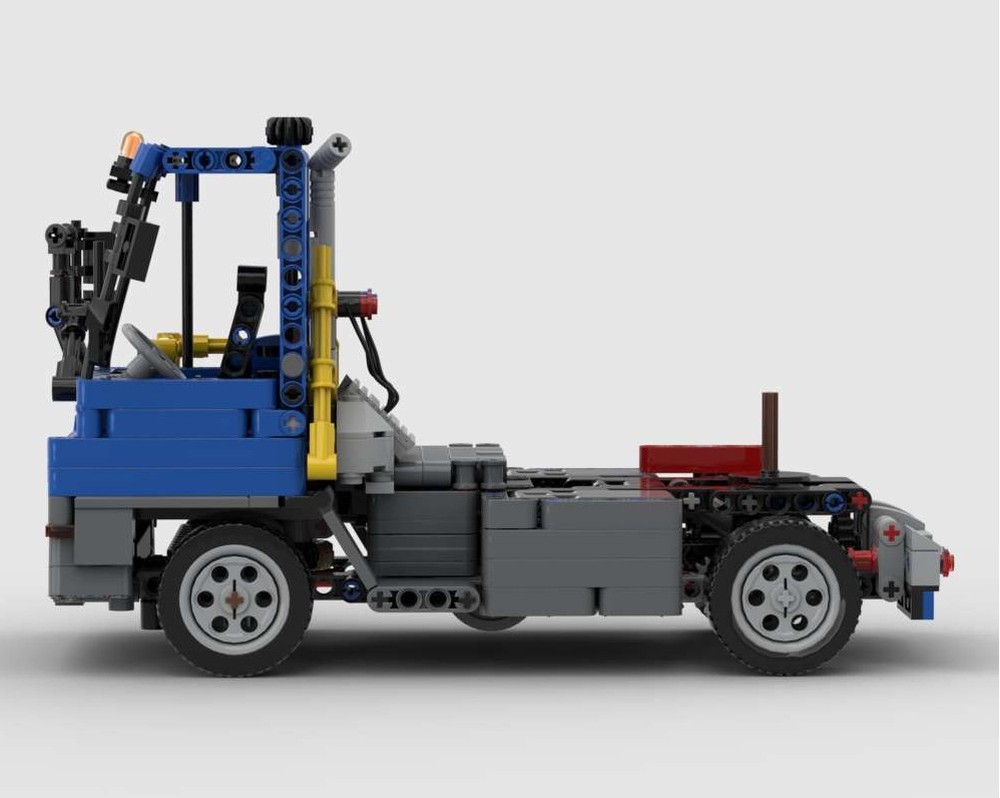 LEGO MOC container terminal tractor in 1:21| Terberg YT 193 by crazy ...