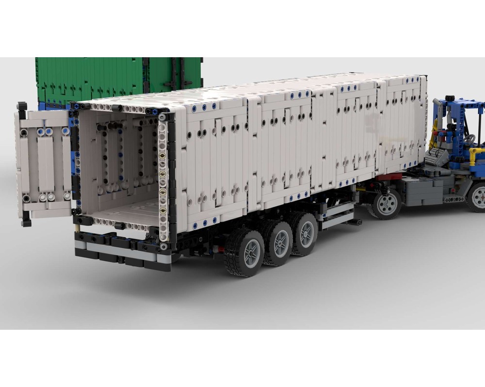 LEGO MOC container terminal tractor in 1:21| Terberg YT 193 by crazy ...