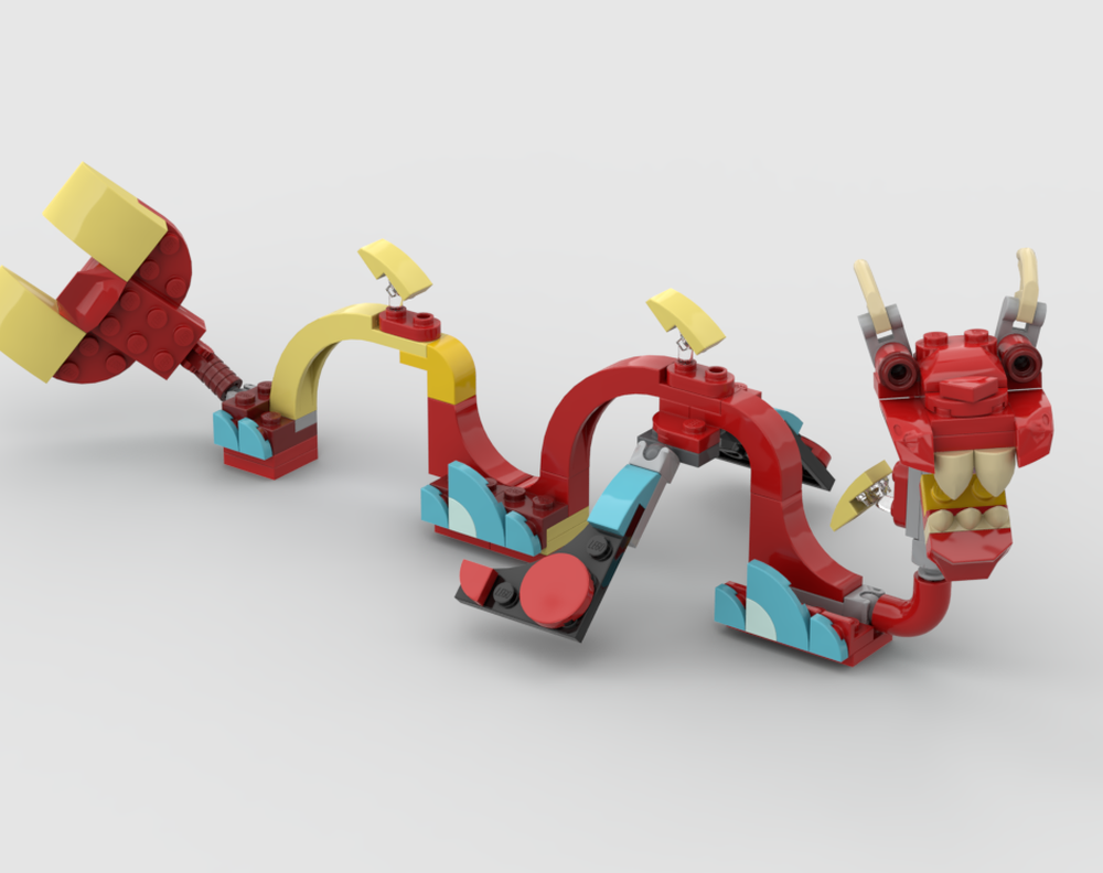 LEGO MOC Sea Serpent - 31145 ALT by NaMroz | Rebrickable - Build with LEGO