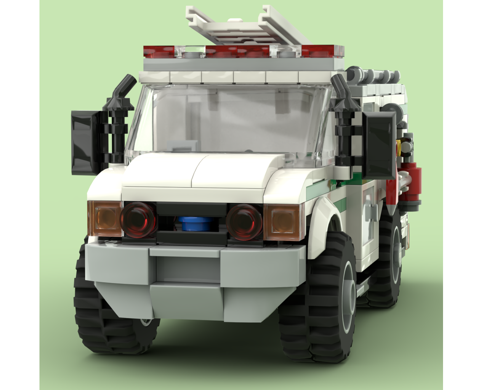 LEGO MOC Forest Fire Service Medium Brush Truck - Type 6 by Wacky ...