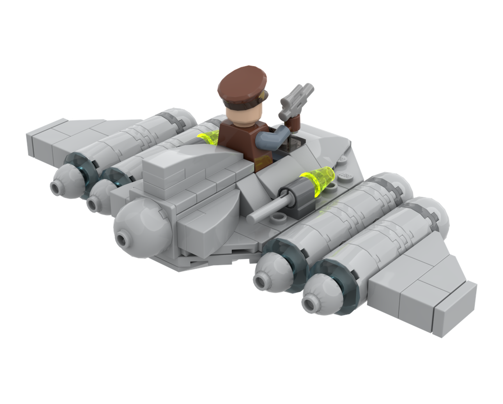 LEGO MOC Royal Barge Microfighter (short wings) by Earendil2016 ...