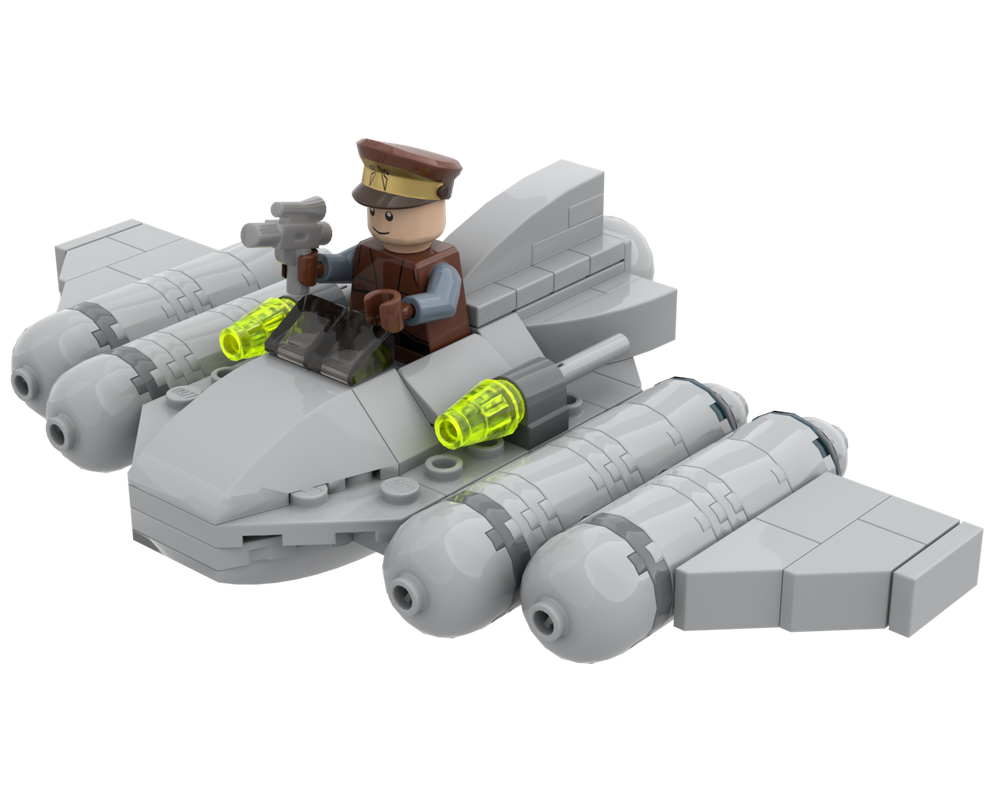 LEGO MOC Royal Barge Microfighter (short wings) by Earendil2016 ...
