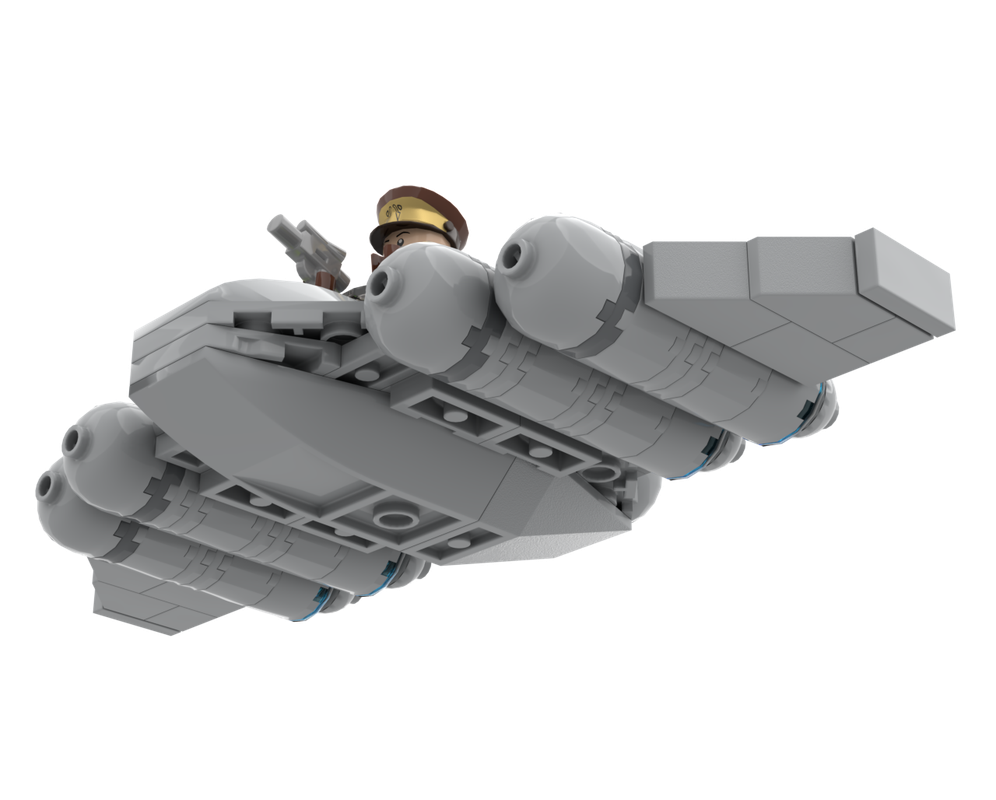 LEGO MOC Royal Barge Microfighter (short wings) by Earendil2016 ...