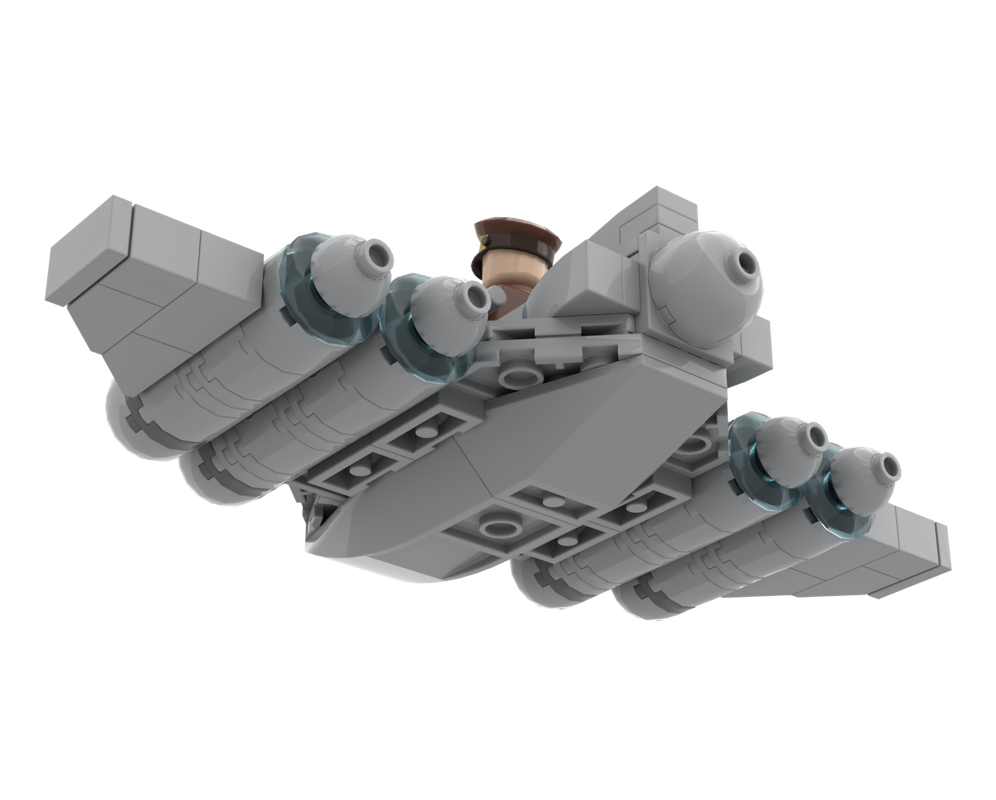 LEGO MOC Royal Barge Microfighter (short wings) by Earendil2016 ...