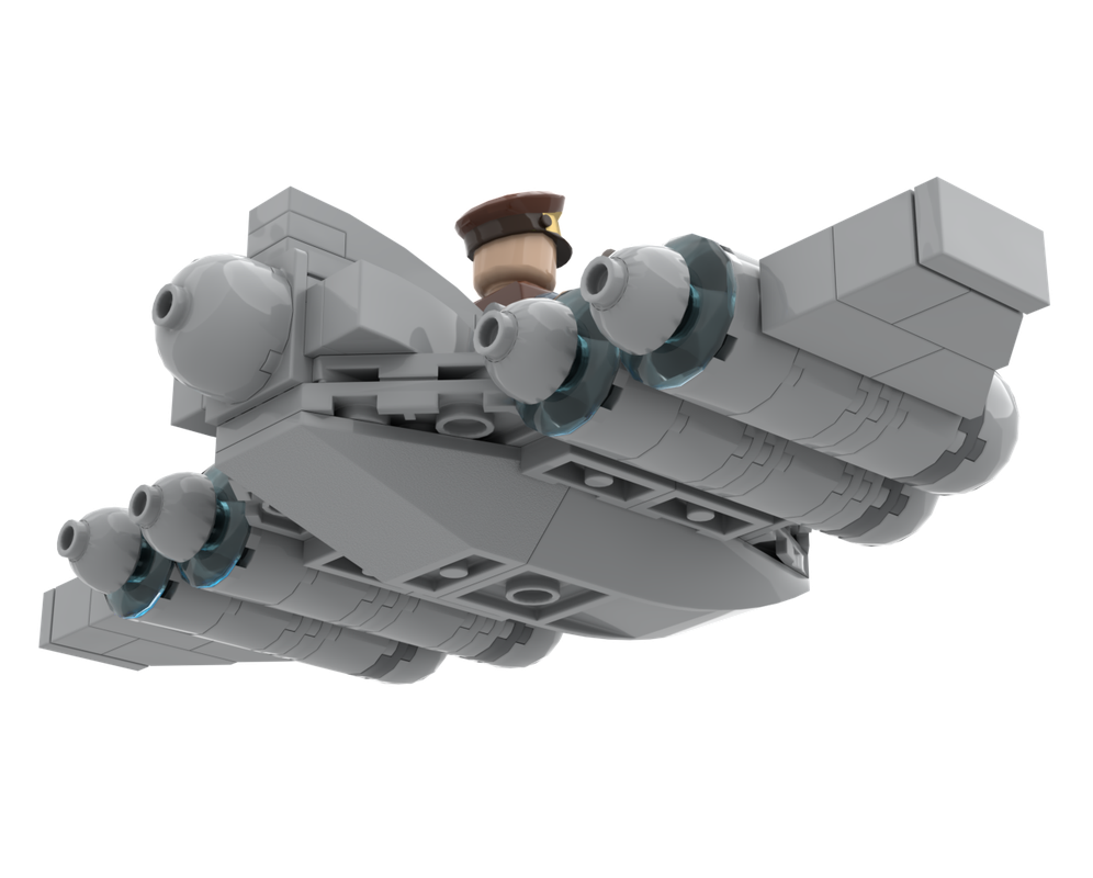 LEGO MOC Royal Barge Microfighter (short wings) by Earendil2016 ...