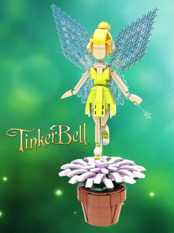 LEGO MOC Tinkerbell by sabi_wabi | Rebrickable - Build with LEGO