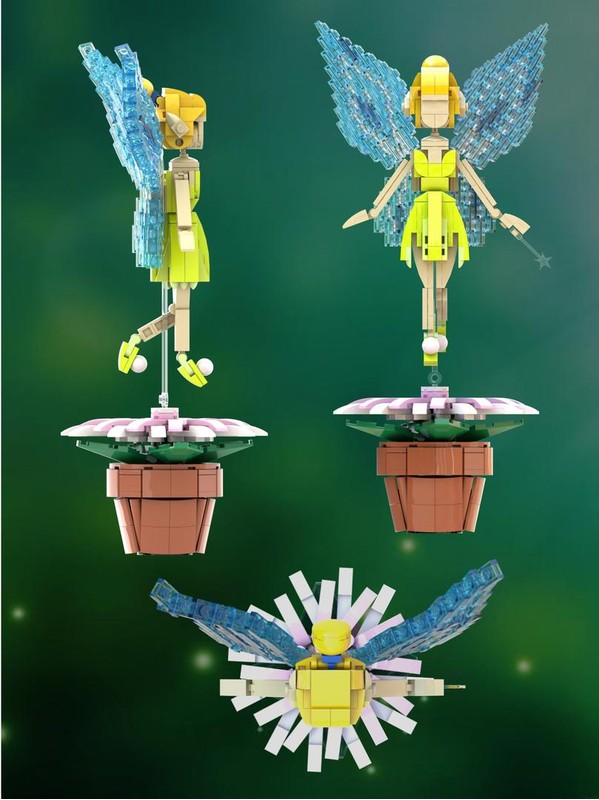 LEGO MOC Tinkerbell by sabi_wabi | Rebrickable - Build with LEGO