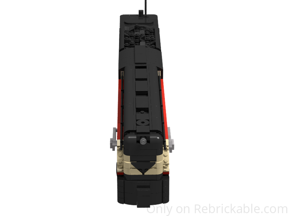 LEGO MOC Chicago & Eastern Illinois K-2 Class Streamlined 4-6-2 Pacific ...