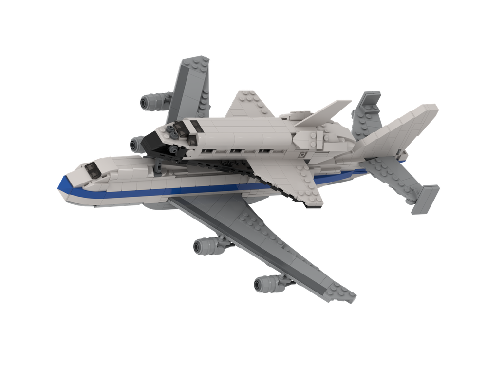 LEGO MOC NASA Space Shuttle Carrier Aircraft 747 by sabi_wabi ...