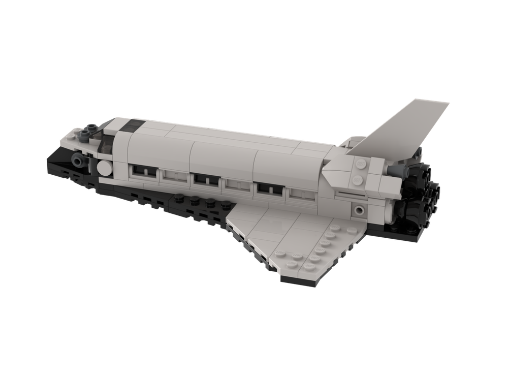Lego Moc Nasa Space Shuttle Carrier Aircraft 747 By Sabiwabi