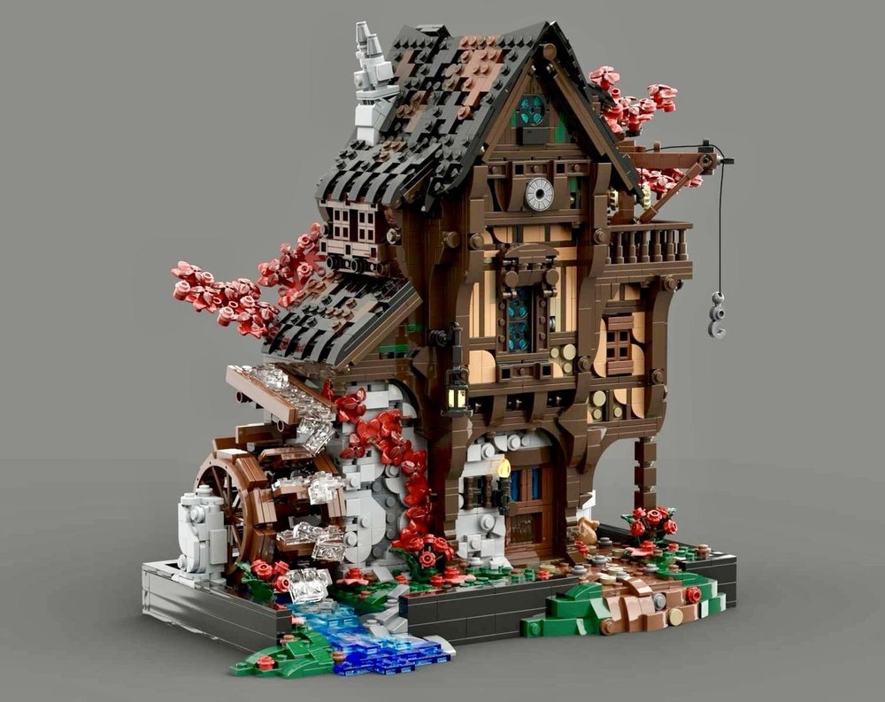 LEGO MOC Watermill - Medieval Fantasy Display Series by PeetersKevin ...