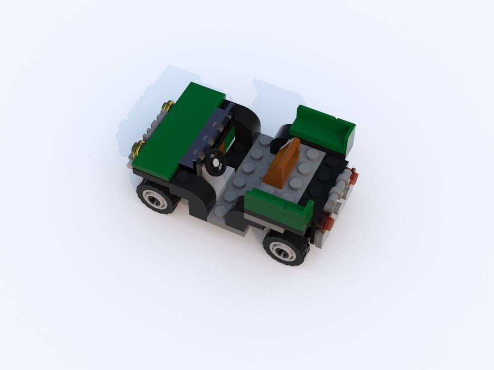LEGO MOC 20004 alt- 4-seater jeep by Abokado | Rebrickable - Build with ...