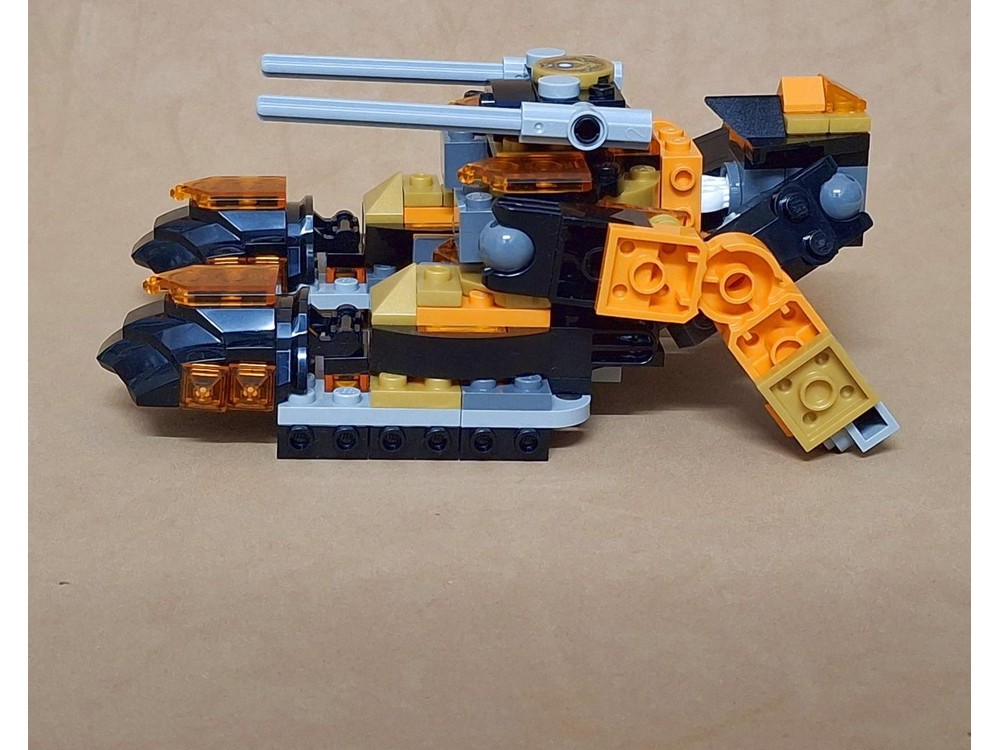 LEGO MOC-214259 Transformer Tank using Ninjago 71806 : Cole's Elemental ...