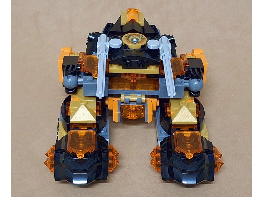 LEGO MOC Transformer Tank using Ninjago 71806 : Cole's Elemental Earth ...